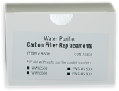 Water Distiller 6-Pack Replacement Filters – Healthmasters